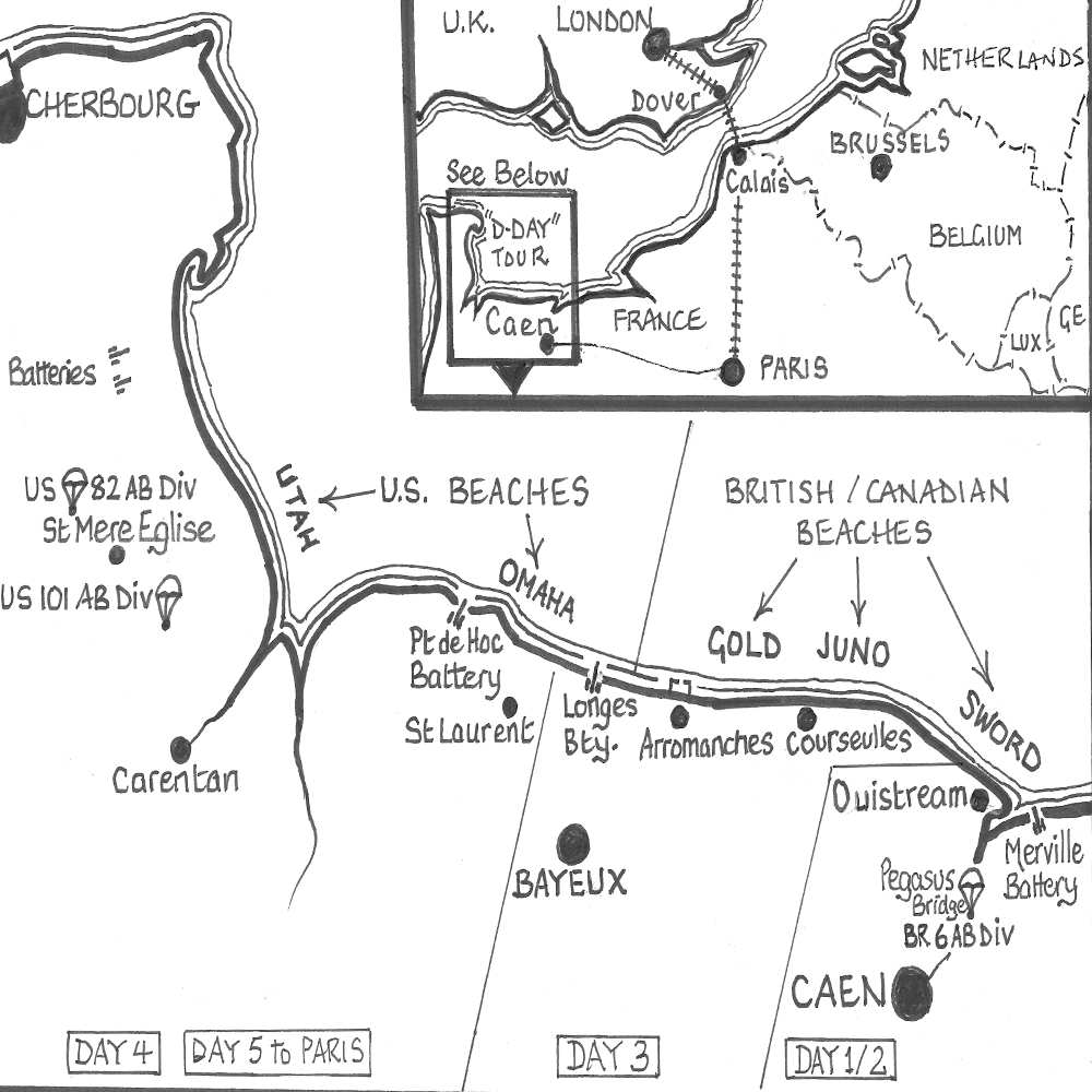 D-Day Operation Overlord Tour | Breaching the Atlantic Wall