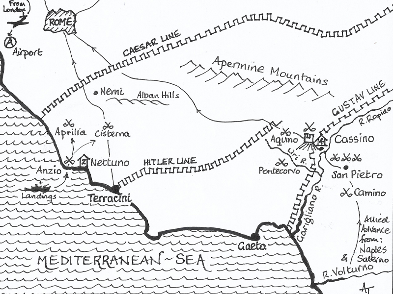 7 Day Italy in WW2 Tour Including Cassino & Anzio